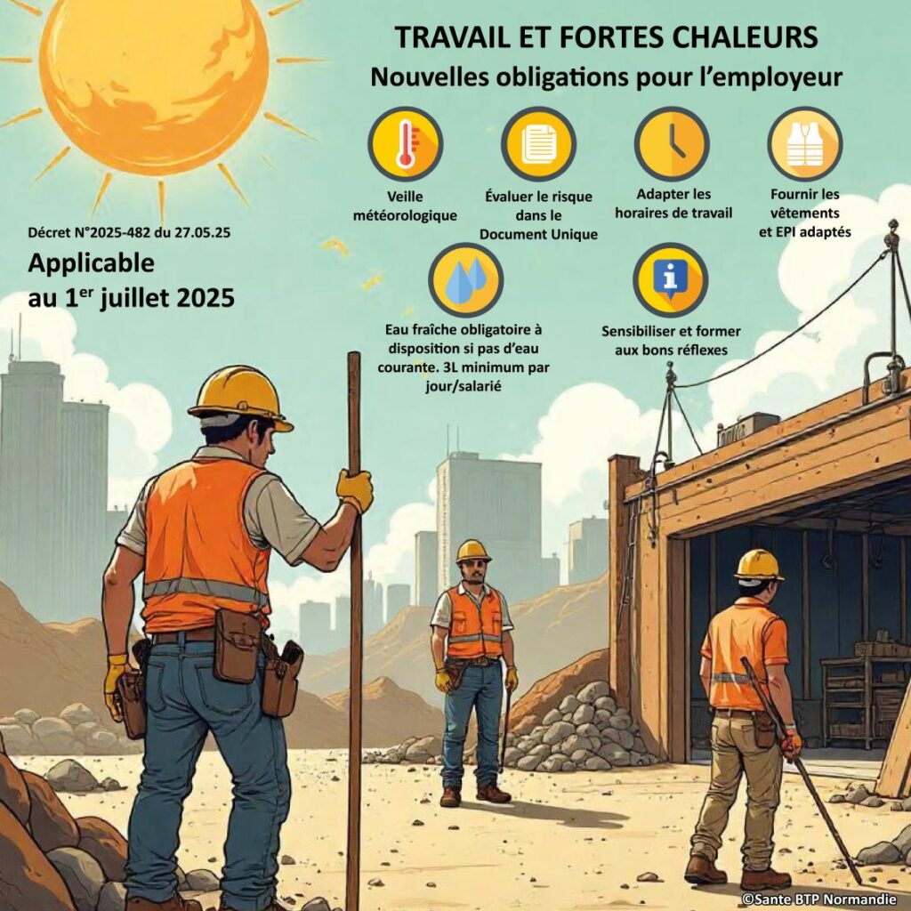 Travail Fortes Chaleurs Vos Nouvelles Obligations Sant BTP